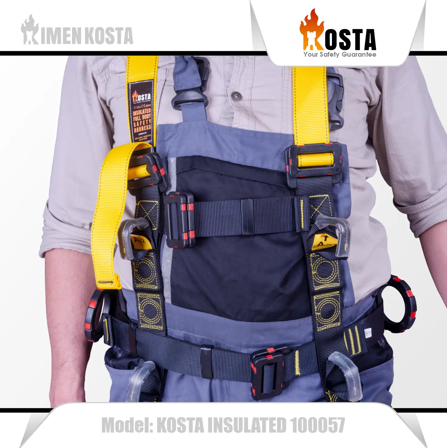 هارنس ضد برق فول بادی KOSTA مدل 100057 (با گارانتی و قیمت مناسب ...